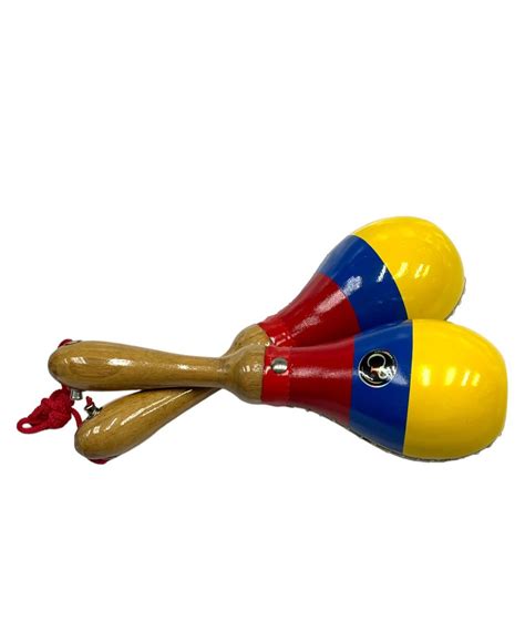 Maracas De Cuero Natural Colombia Percusion Modelo Ñata Ferreyra Music