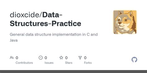 github dioxcide data structures practice general data structure