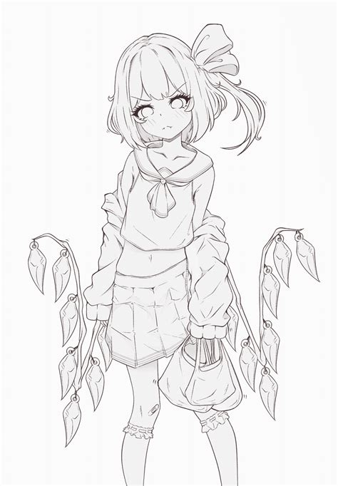 El Genso Flandre Scarlet Touhou Highres 1girl Alternate Costume