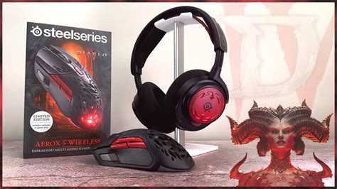 Steelseries Diablo Iv Mouse And Headset Review Limited Edition Youtube
