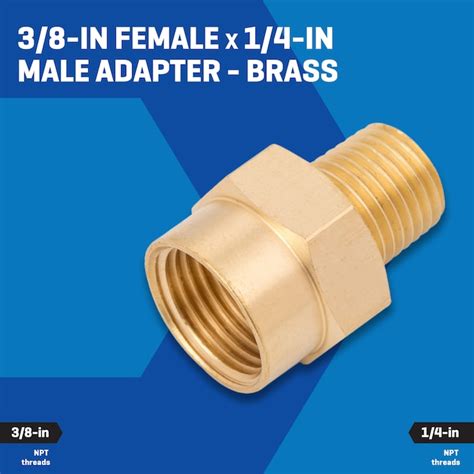 Kobalt 1 4 In X 3 8 In Adapter Sgy Air53nb At