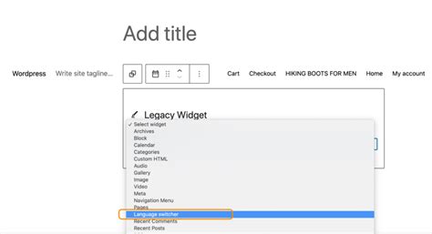 Bringing Back The Classic Widgets Menu With Our Site Editor Classic Features” Plugin Polylang