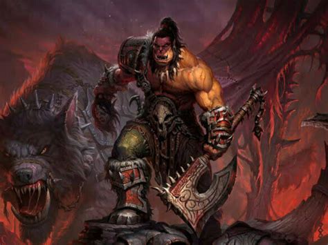 D Fantasy Orc Warrior Character Illustration Illustration Agent Website