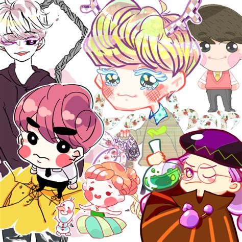 디자인 일러스트 일러스트 삽화 캐릭터 팬아트 그려드립니다 사람인 긱 재능마켓