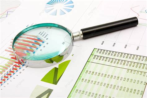 Graphs Tables And Documents Production Count Loop Photo Background And