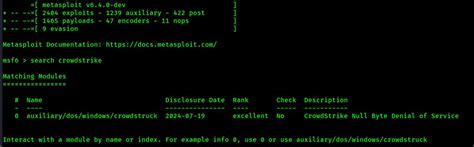 New Metasploit Module Brian Z