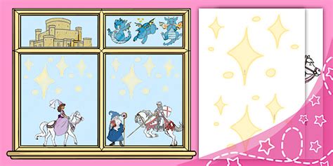 Fantasy Window Display Classic Teacher Made Twinkl