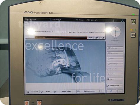 Used Biotronik Ics 3000 Programmer Operation Module Docking Station Lab