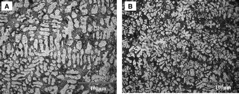 Microstructures Of The A Al A380 Alloy And B Altib2 Composite