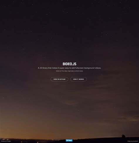 Easy Fullscreen Html5 Background Video