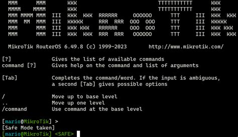 Mikrotik Safe Mode Tips Admiral Platform