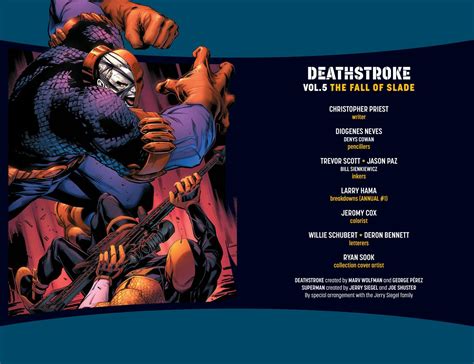Deathstroke Vol 5 Fall Of Slade