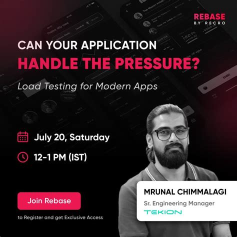 rebase by recro on linkedin webinar loadtesting appperformance