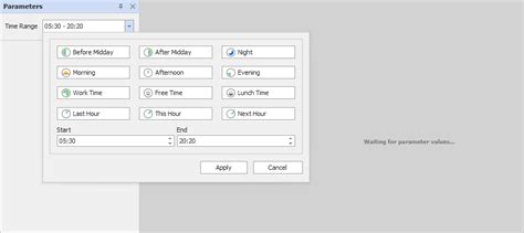 Rangeparametereditoroptions Class Cross Platform Class Library
