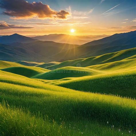 Rolling Grasslands Stock Illustrations 514 Rolling Grasslands Stock