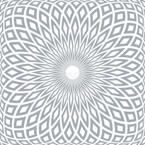 Abstract Geometric Radial Pattern Stock Vector Illustration Of Diamond Modern 113592309