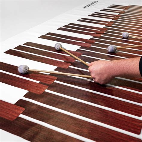 Marimba Practice Mat 5 Octave Keyboard Pad