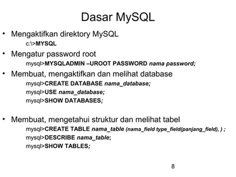 Konsep Dasar Sistem Basis Data PPT