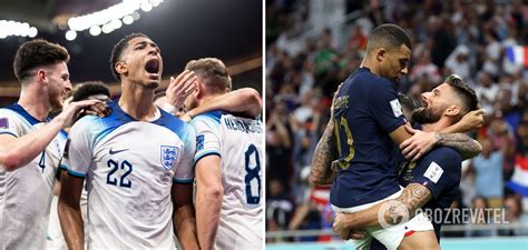 Де сьогодні дивитись Англія Франція Розклад трансляцій 1 4 фіналу ЧС 2022 Футбол Oboz Ua