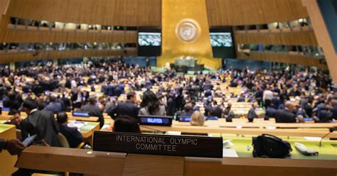 United Nations Resolution Recognises The Importance Of Sport For
