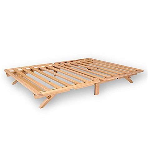 Folding Queen Bed Frame Wood Hanaposy