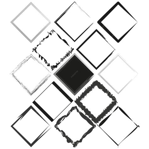 Premium Vector Assorted Frames Collection Decorative Border Designs