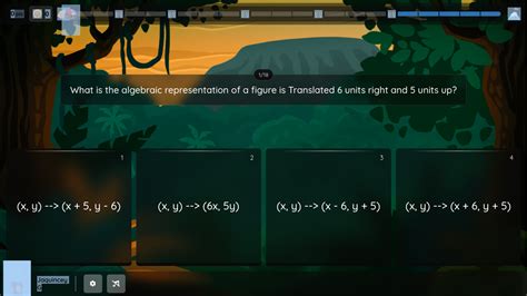 What Is The Algebraic Representation Of A Figure Is Translated 6 Units Ri