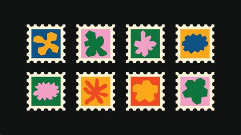 Hand Drawn Badge Collection Featuring Quirky Angular Stars Abstract Flowers And Primitive