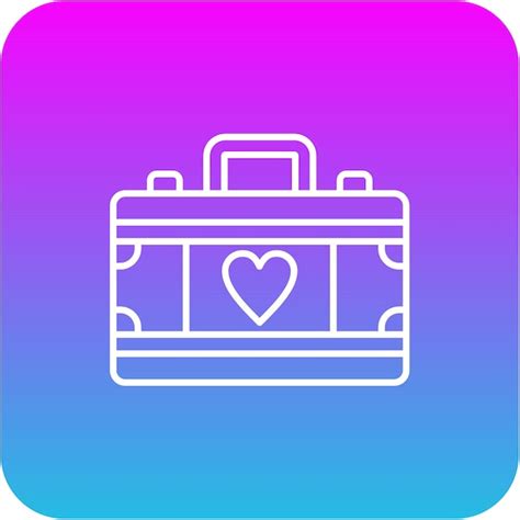 가방 아이콘 프리미엄 벡터