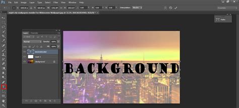 How To Create Transparent Text With Photoshop Photoshop Photo Editing Image Retouching