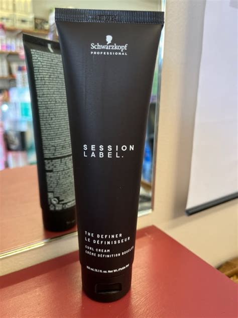 Schwarzkopf Session Label The Definer Curl Cream 150ml Snipz Hair