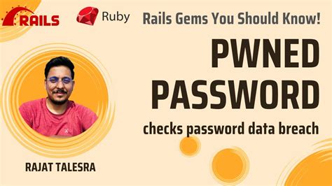 Pwned Password Data Breach Check Gem Rails And Ruby Gems You Should