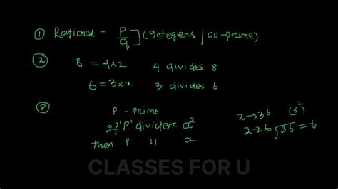 Proof Of Irrationality Real Numbers Cbse Class 10 Youtube