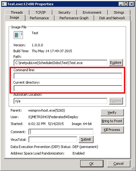 Set Executables Working Directory When Powershell Remoting Stack