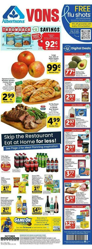 Vons Weekly Ad