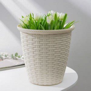 Кашпо со вставкой InGreen for Green Republic, 3 л (1,5 л), d=18,5 см, h ...