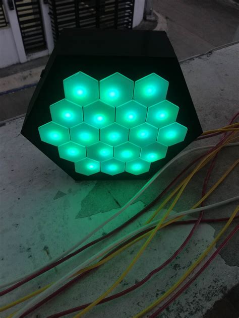 Stl File Led Hex Box・3d Print Object To Download・cults Stl File Led Hex Box・3d Print Object To Download・cults
