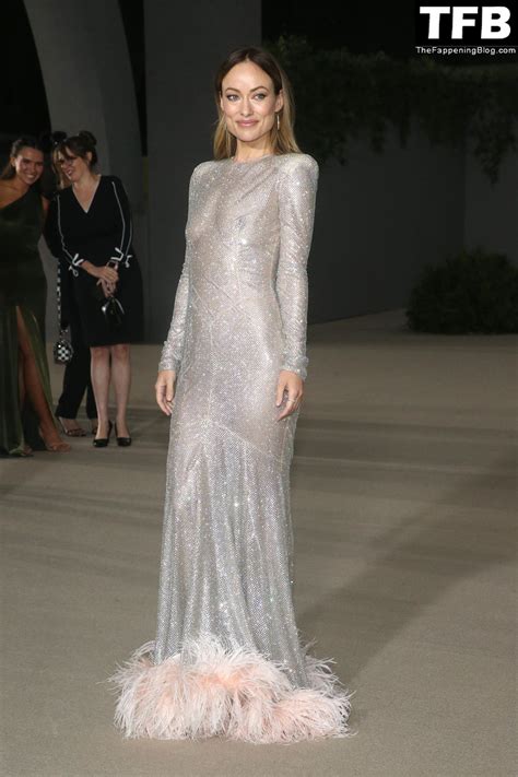 Olivia Wilde Looks Stunning In A See Through Dress At The Nd Annual