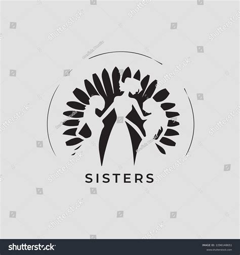 Sister Name Logo 6 Thousand Sisters Logo Royalty Free Images Stock
