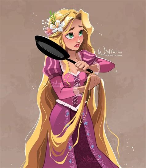 Wistful On Instagram Another Rapunzel ️ Rapunzel Fanart Tangled