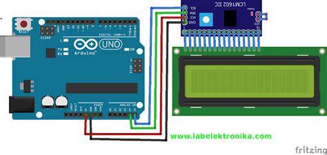 Cara Program I2c Lcd Karakter 16x2 Menggunakan Arduino Lab Elektronika