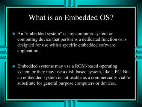 Ppt Embedded Operating Systems And Linux Powerpoint Presentation Free Download Id195947