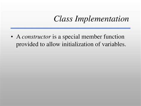 Constructors Member Functions Inheritance Ppt Download