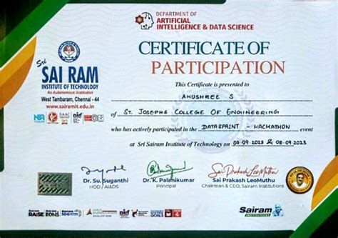 Anushree S On Linkedin Hackathon