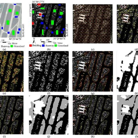 A The Optical Image With The Validation Data B The Sar Image With