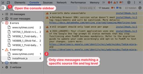 how to use the browser console an in depth guide debugbear
