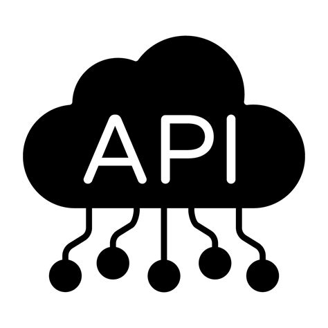 A Colored Design Icon Of Cloud Api Vector Art At Vecteezy