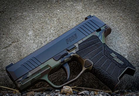 Sig P365 Upgraded With Fdezwerx Cerakote And Md Customs Hybrid Sunburst Sigsauer