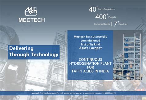 Mectech Has Mectech Process Engineers Pvt Ltd