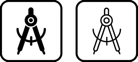 Geometrical Compass Vector Icon 42014183 Vector Art At Vecteezy